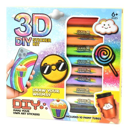 DIY 3D stickers kit - Köp billigt online hos Varuhus1