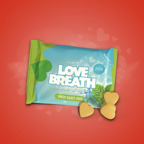 Pastiller -Love Breath Fresh Sweet Mint - Köp billigt online hos Varuhus1