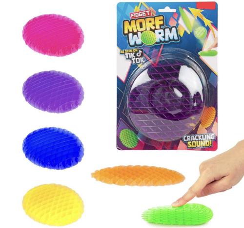 Fidget leksak - Morf Worm (Rosa) - Köp billigt online hos Varuhus1
