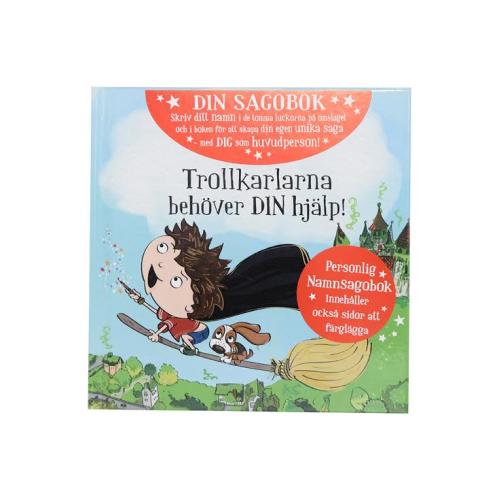 Personlig barnbok -Trollkarlarna - Köp billigt online hos Varuhus1