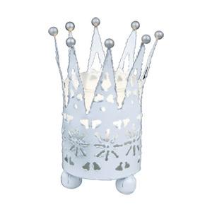 Ljuslykta krona "vit" - Köp billigt online hos Varuhus1