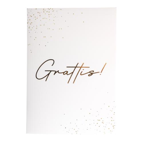 Födelsedagskort A4 - Grattis - Köp billigt online hos Varuhus1