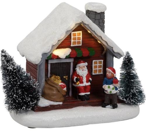 Tomtehus med LED (M) - Köp billigt online hos Varuhus1