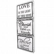 Tavla i tenn med text - Köp billigt online hos Varuhus1