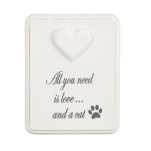 Tavla med text -All you need cat - Köp billigt online hos Varuhus1