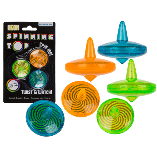 Neon spinning top 3-pack - Köp billigt online hos Varuhus1