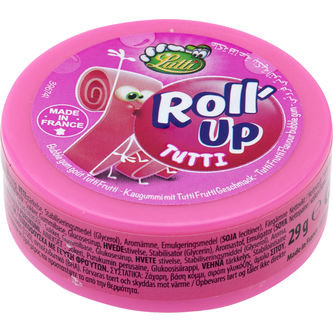 Roll Up Tuggummi -Tuttifrutti 29g - Köp billigt online hos Varuhus1